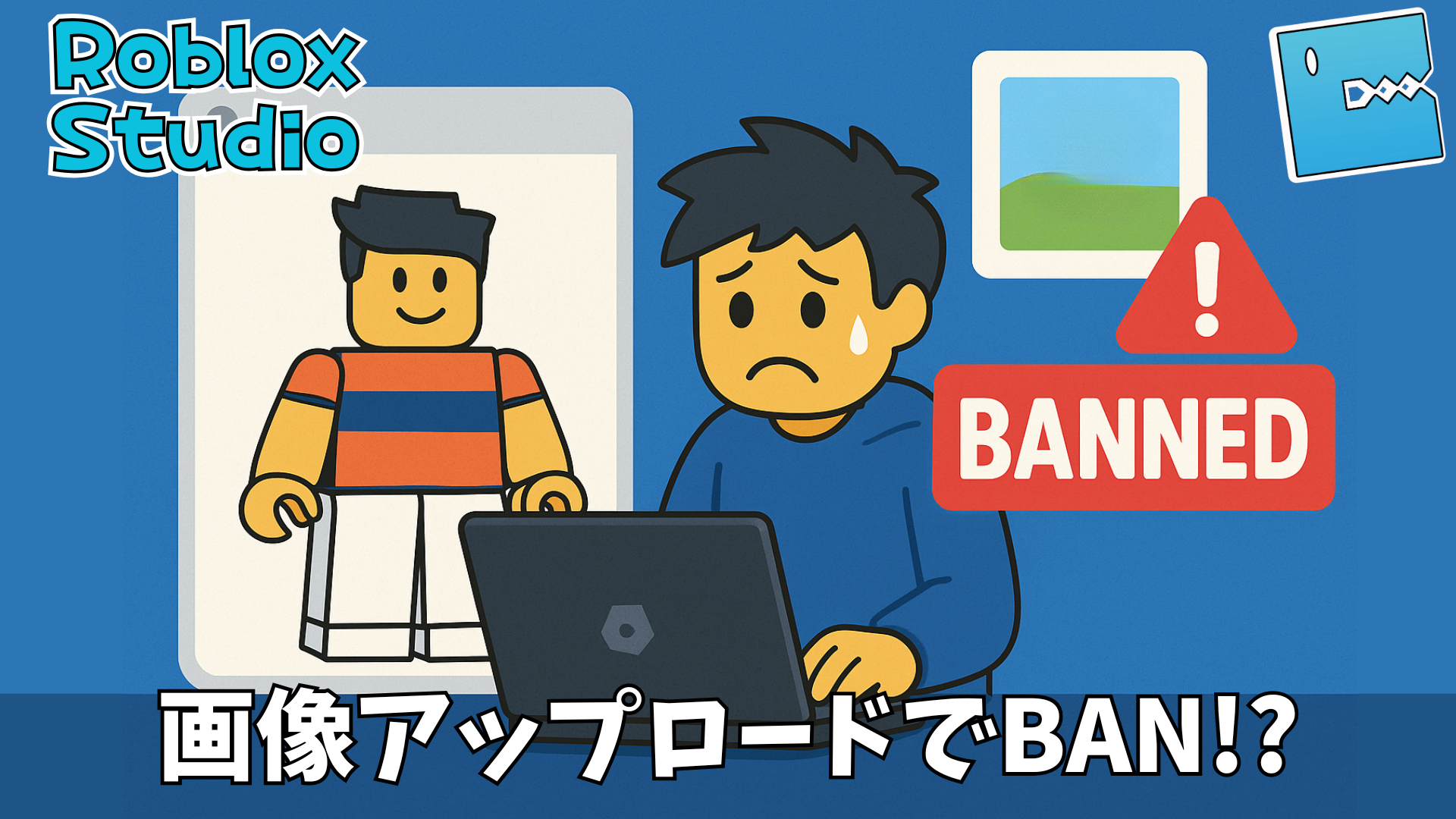 画像アップロードで突然BAN!? [Robloxスタジオ]誤判定からメインアカを守るための安全対策ガイド - ロブロク